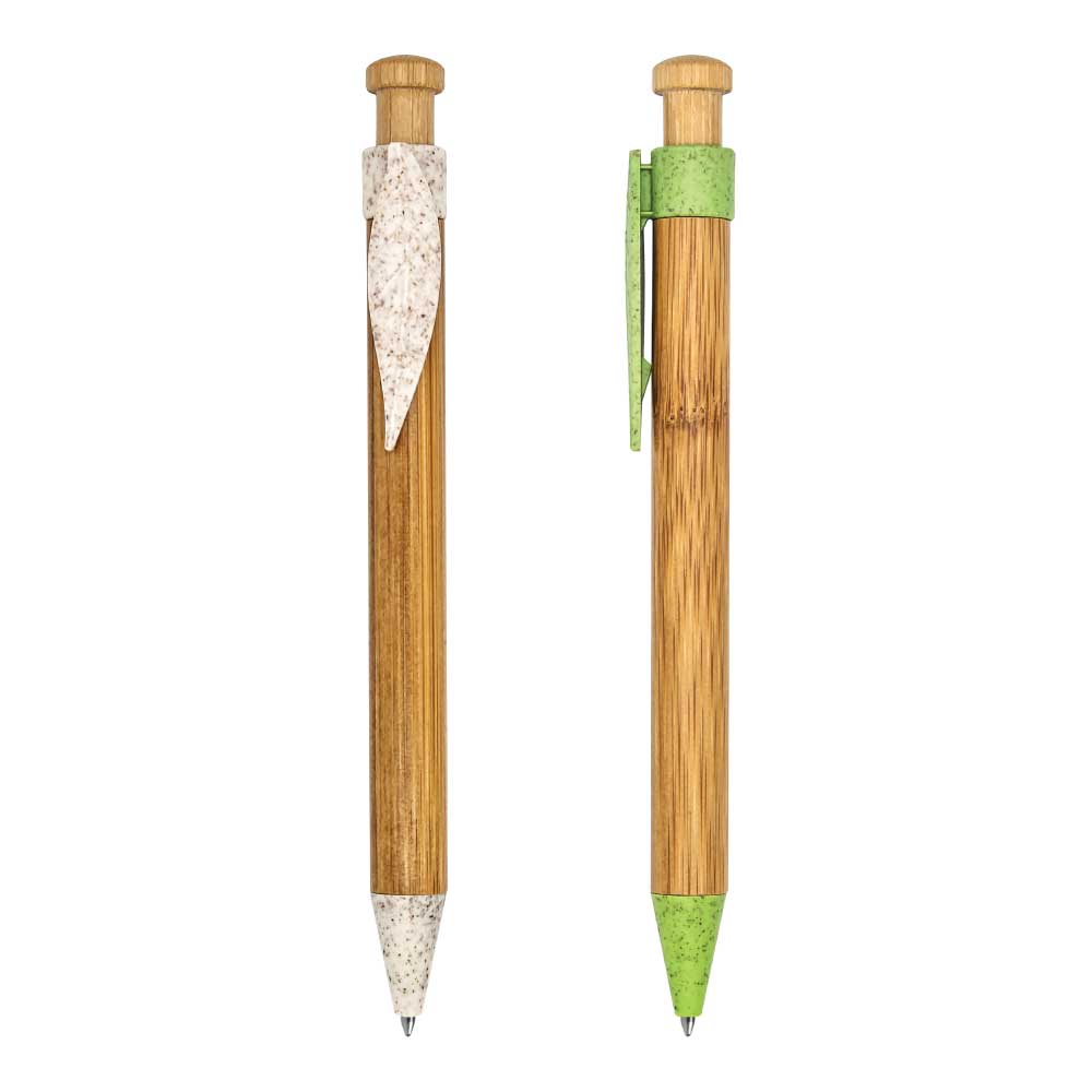 Bamboo with Wheat Straw Pens | Promotional Gifts Suppliers